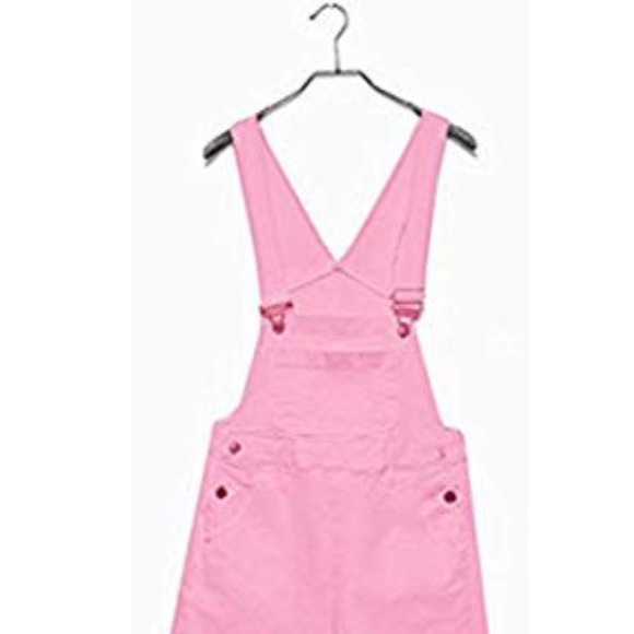 S. the Widow | Jeans | Mardi Pink Overall Shorts | Poshmark
